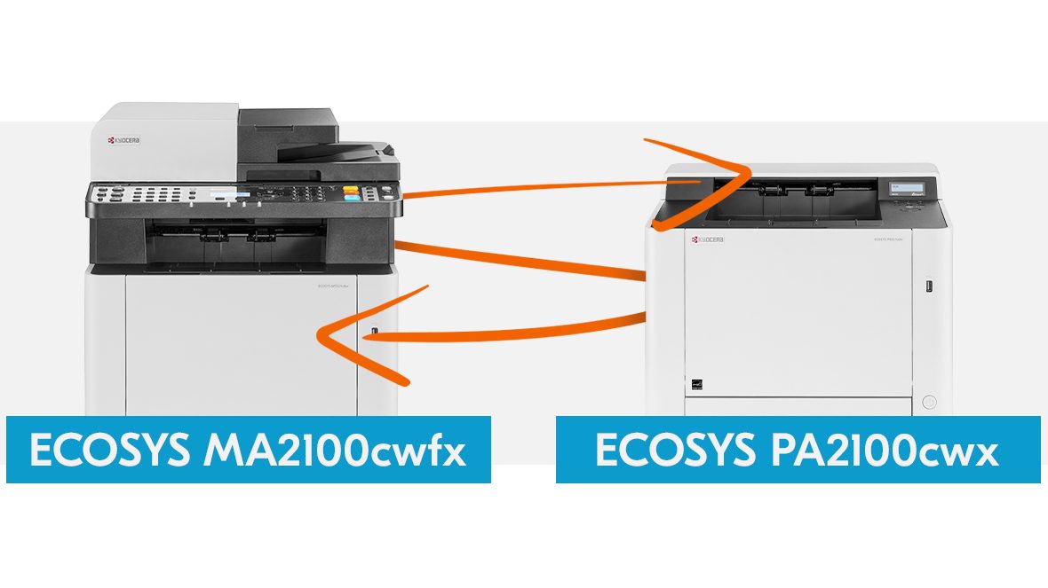 The launch of ECOSYS MA2100cwfx ECOSYS PA2100cwx | Kyocera